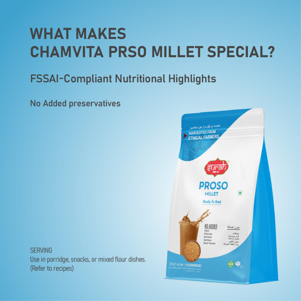 PROSO MILLET – 400 gm – Surah Foods